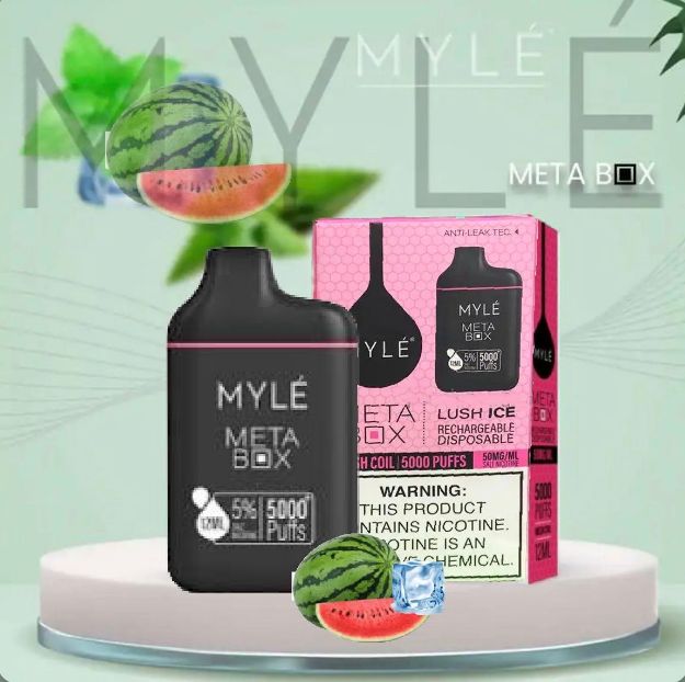 Myle Meta Box Lush Ice (5000 puff) Mix Vape Riyadh